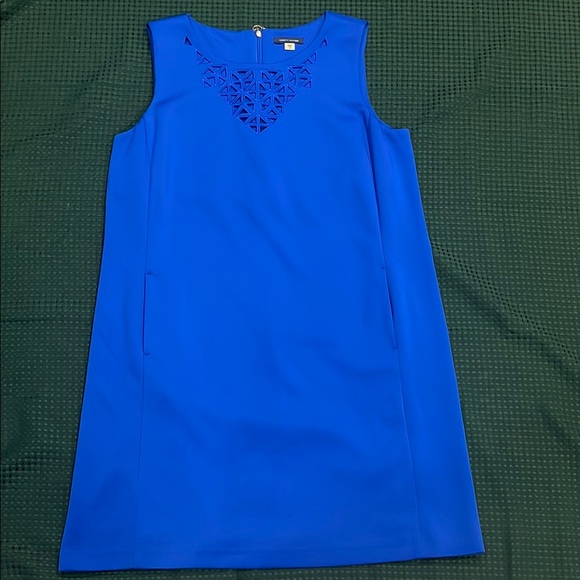 Tommy Hilfiger | Dresses | Tommy Hilfiger Dress Elegant Blue Sleeveless ...